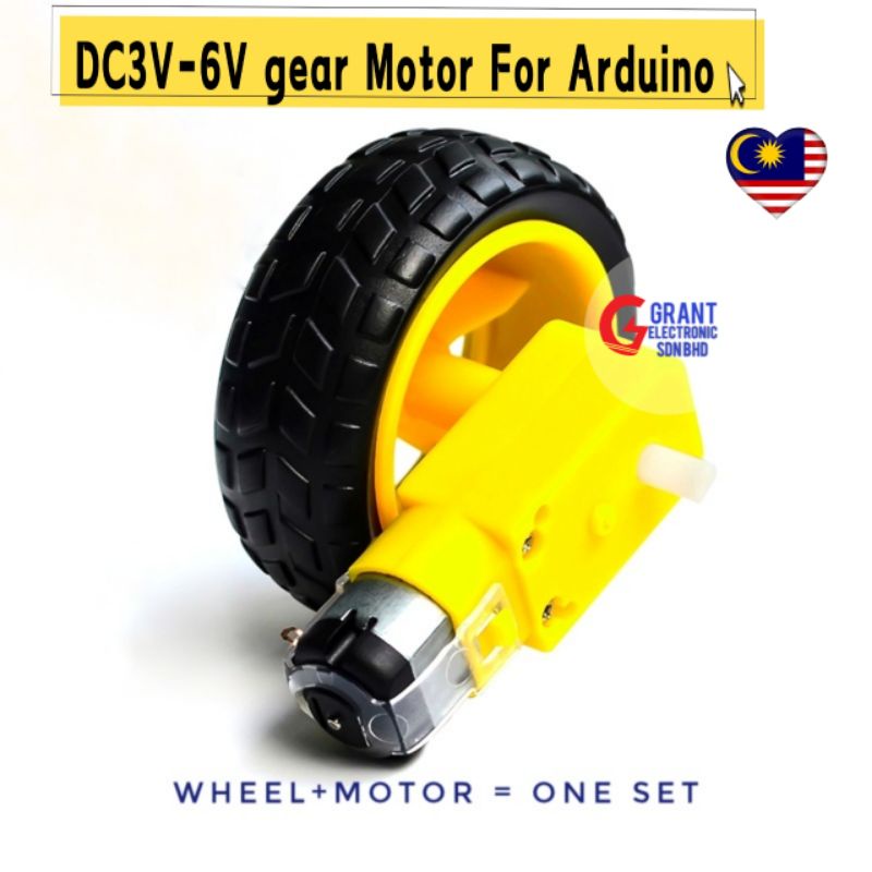 Motor Car Wheels robot car wheels Smart Car Robot Gear Motor for ...