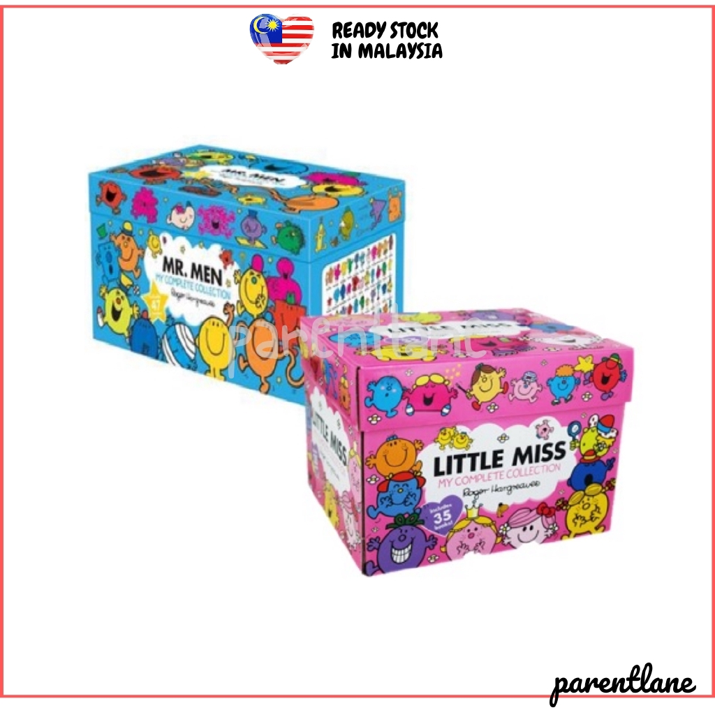 Mr Men / Little Miss My Complete Collection Box [ready stock] | Shopee ...