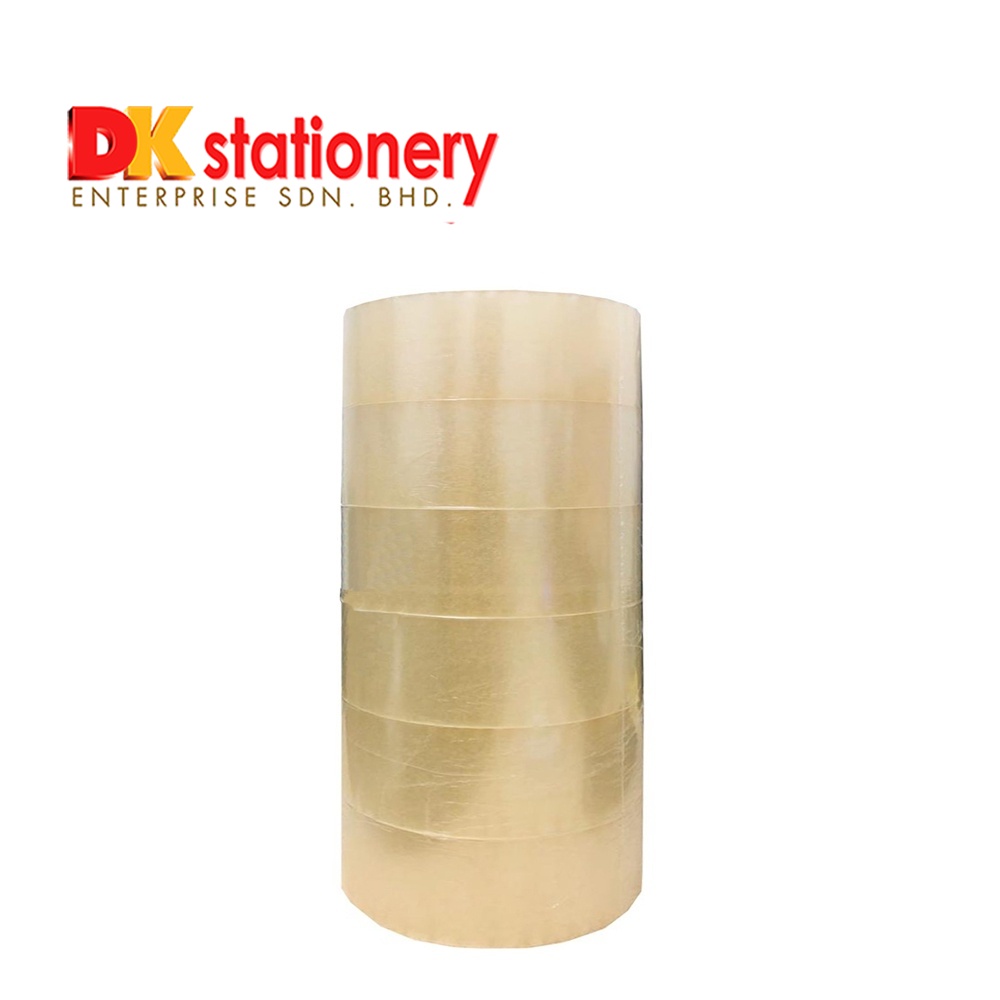Opp Clear Tape 48mm x 80m I 6 Rolls / Pack | Shopee Malaysia