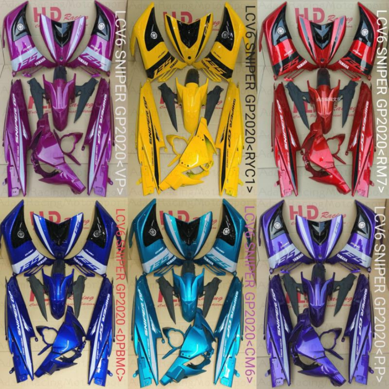 LC135 V6 SNIPER GP 2020 PURPLE/YELLOW/RED/BLUE/CM6 HLD COVER SET LC135 ...