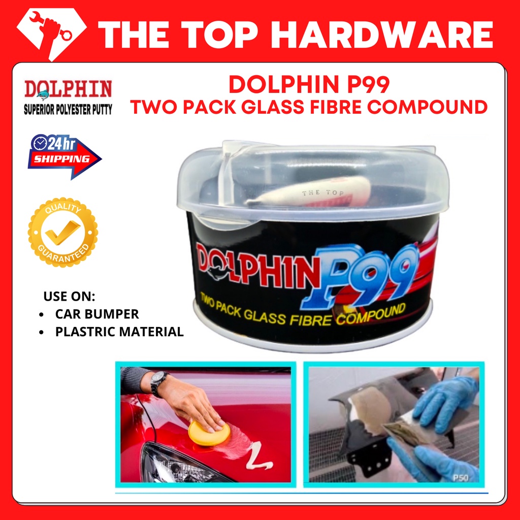 *READY STOCK* DOLPHIN P99 TWO PACK GLASS FIBRE COMPOUND/SIMEN KERETA ...