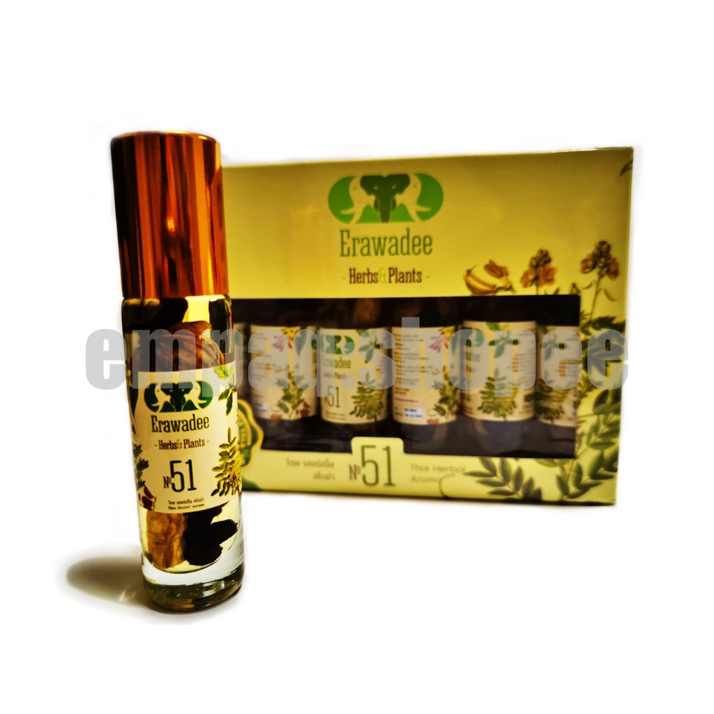 ERAWADEE No.51 Thailand Inhaler Rawatan Traditional Semulajadi {100% ...