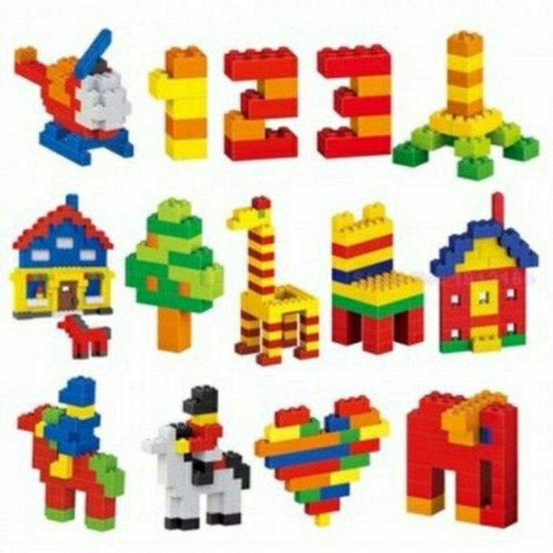 1000 PIECES BUILDING SET BLOCKS (AGE 6+) | Shopee Malaysia