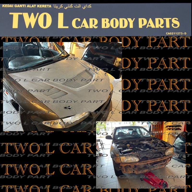 wira evo9 bonnet fibre bodykit | Shopee Malaysia