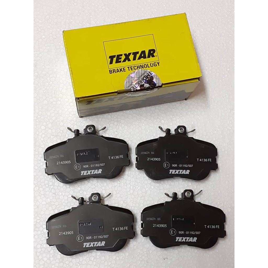Mercedes W202 TEXTAR Front Brake Pad Set 0024202120 0024202220 21439 ...