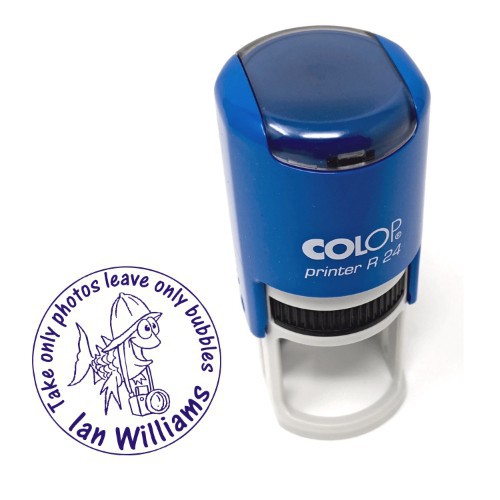 COLOP Printer R24 SELF INK RUBBER STAMP WITH CUSTOM RUBBER | Shopee ...