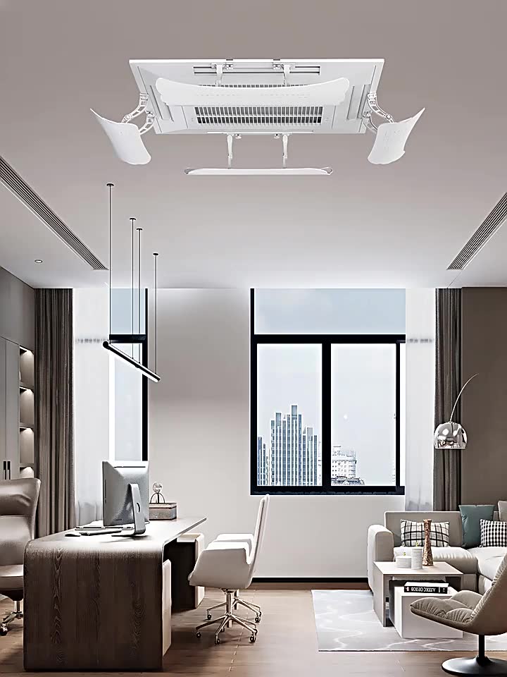 Centre Air Conditioning Wind Deflector Aircon Deflector Ceiling Air ...