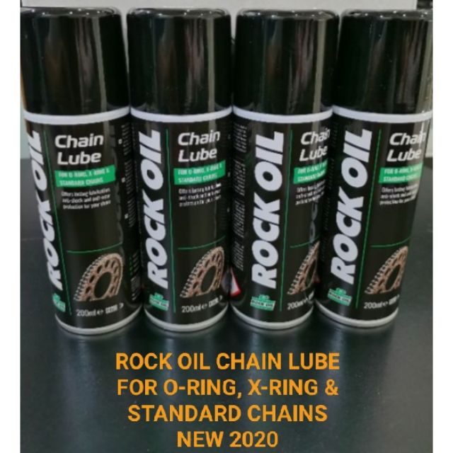 ROCK OIL CHAIN LUBE 200ML | Shopee Malaysia