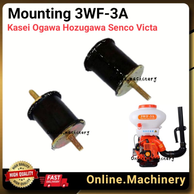 Kasei 3wf-3a Mounting Getah Tapak Ogawa 3wf-3 3wf-16 Hozugawa Senco Victa Sembur Padi Racun Mist ...