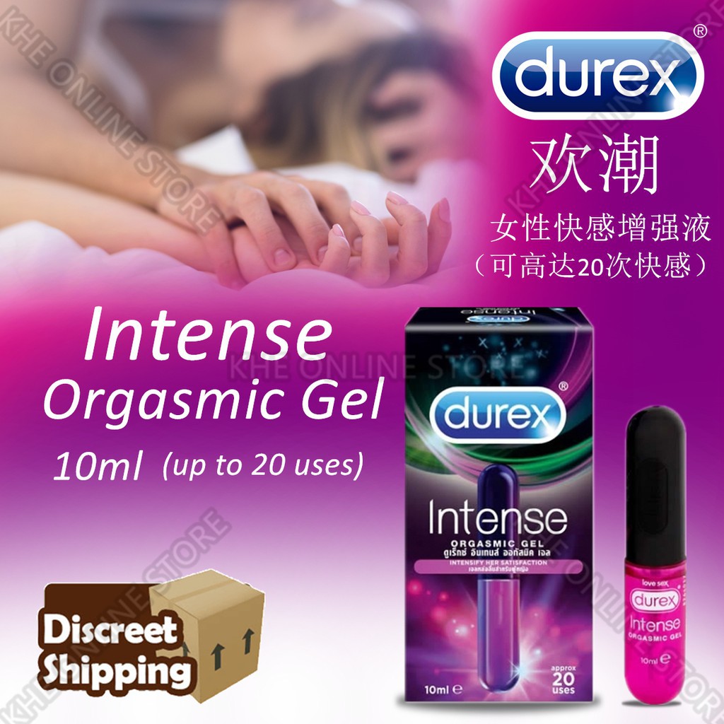 (FREE 1pc Durex Condom + Fast Shipping) Durex Intense Gel for Women Orgasm 10ml (New Durex Play ...