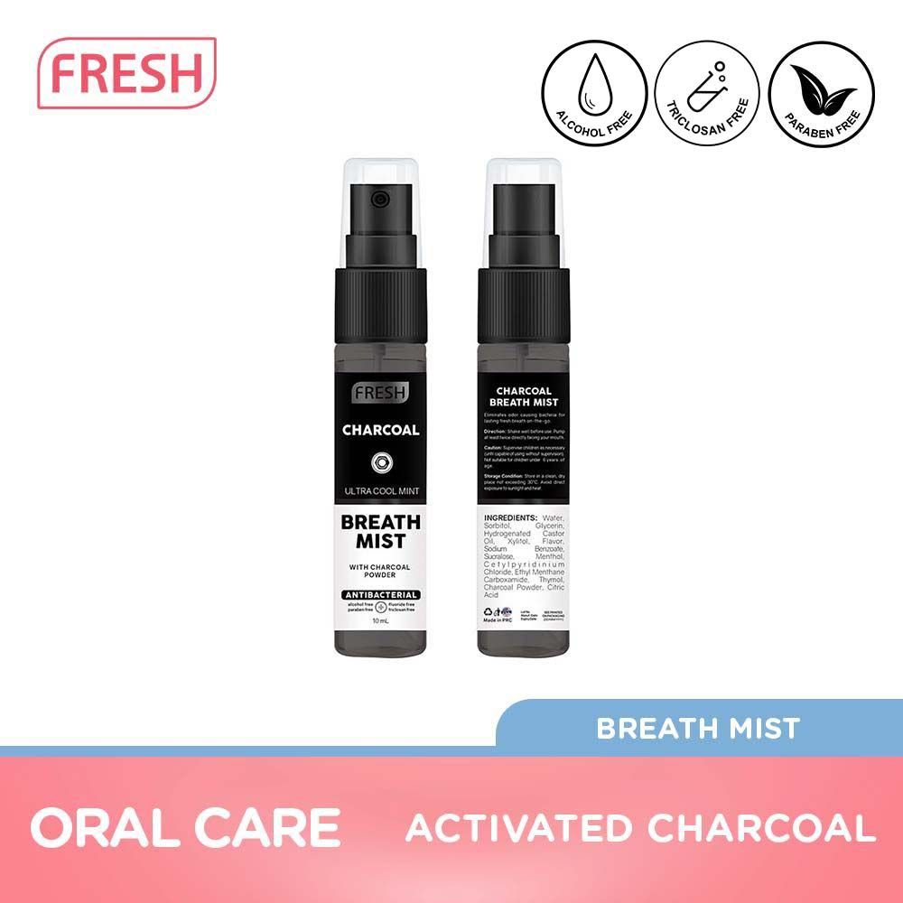 Fresh Charcoal Breath Mist 10ml | Shopee Malaysia