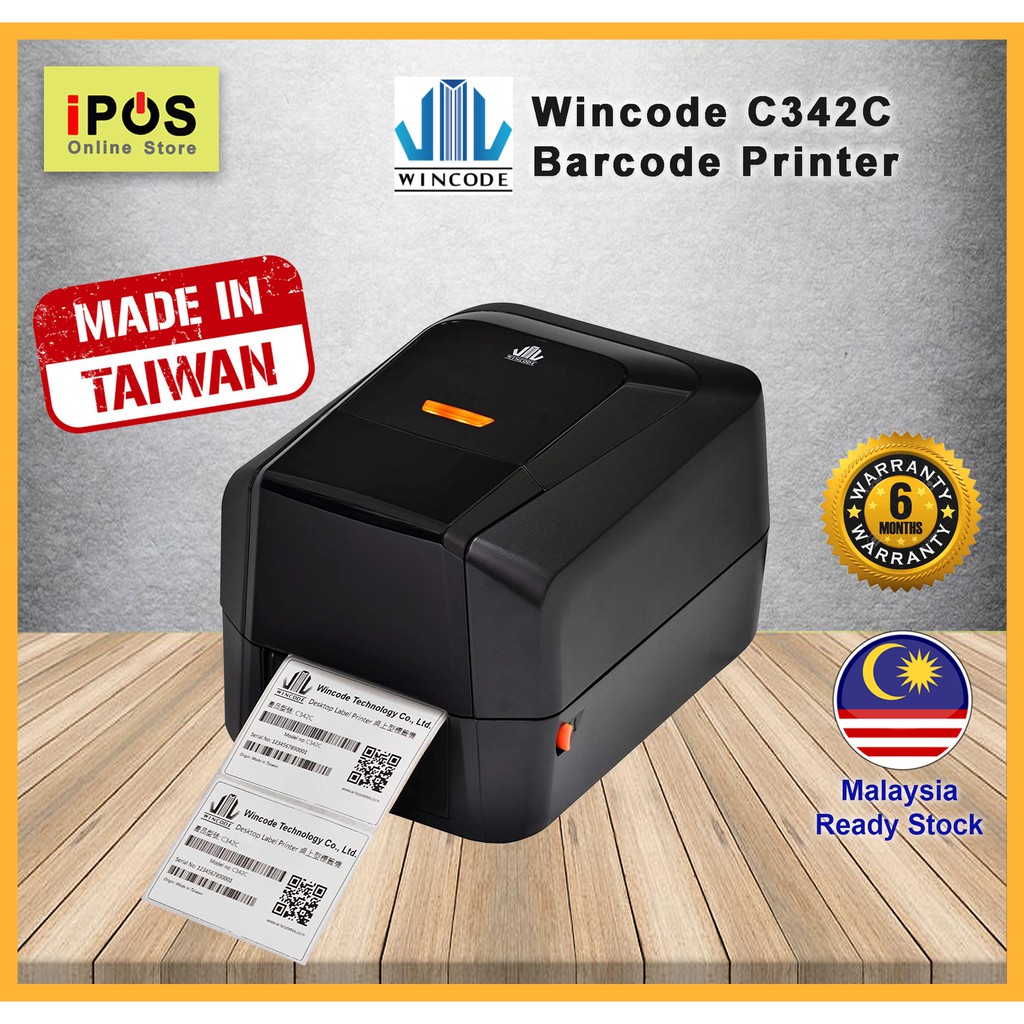 Wincode C342C Barcode Printer (Made in Taiwan) | Shopee Malaysia