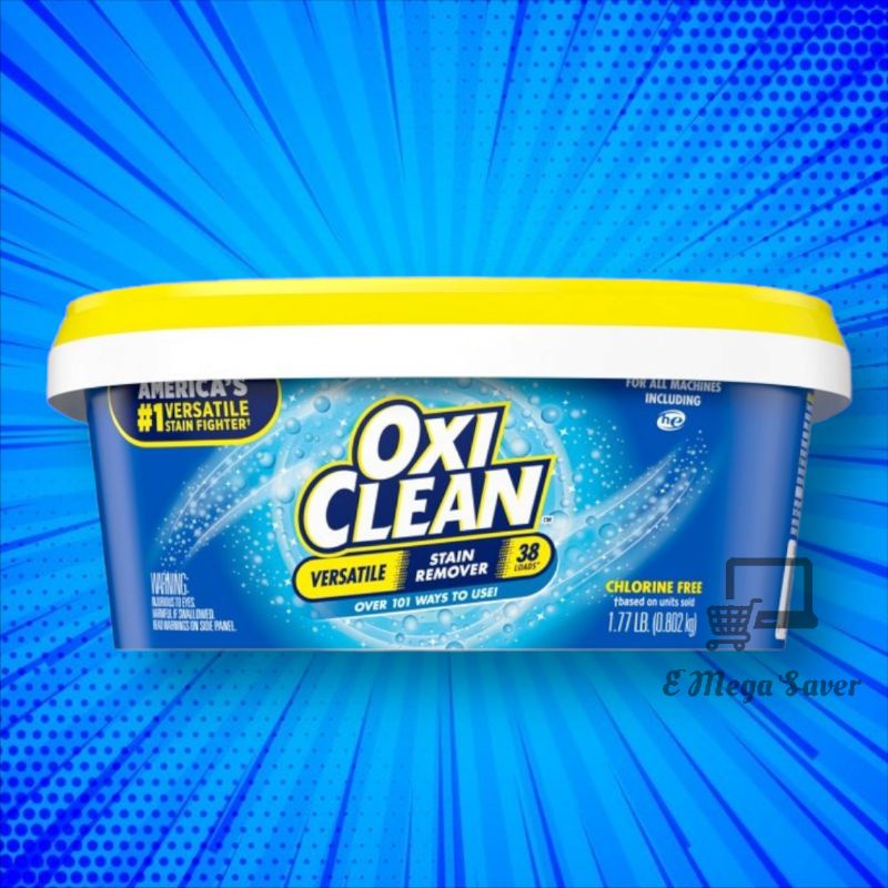 🇺🇲OxiClean Versatile Stain Remover Powder 802g (28.29oz) | Shopee Malaysia