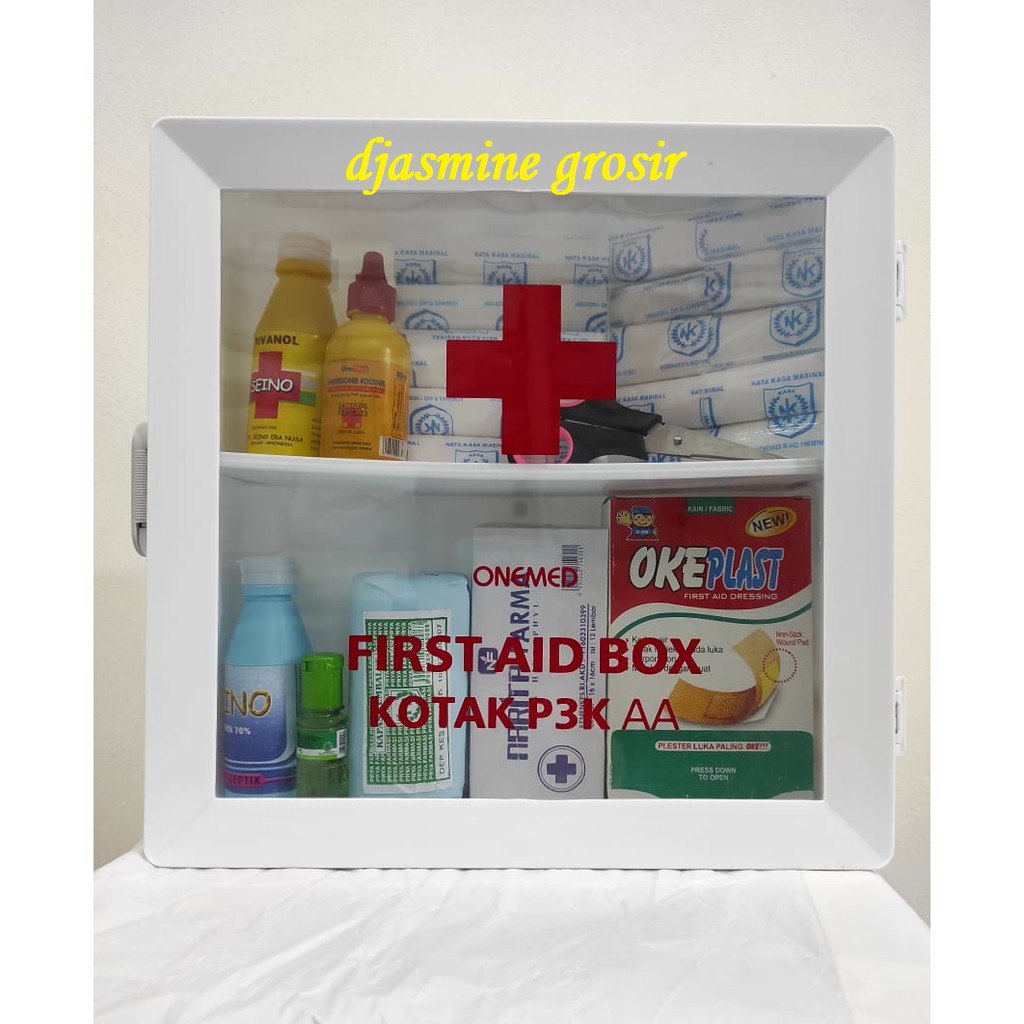 Complete Wall First Aid Box Package Plus Contents | Shopee Malaysia