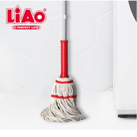 Liao Spin Mop Twist Mop Cleaning Tool Easy Mop Cotton Mop | Shopee Malaysia