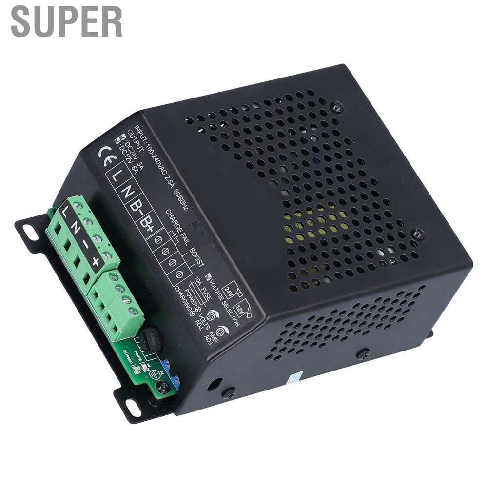 Super Genset Battery Charger Automatic Floating Intelligent Device 12V 24V AC100‑240V LBC2403 ...