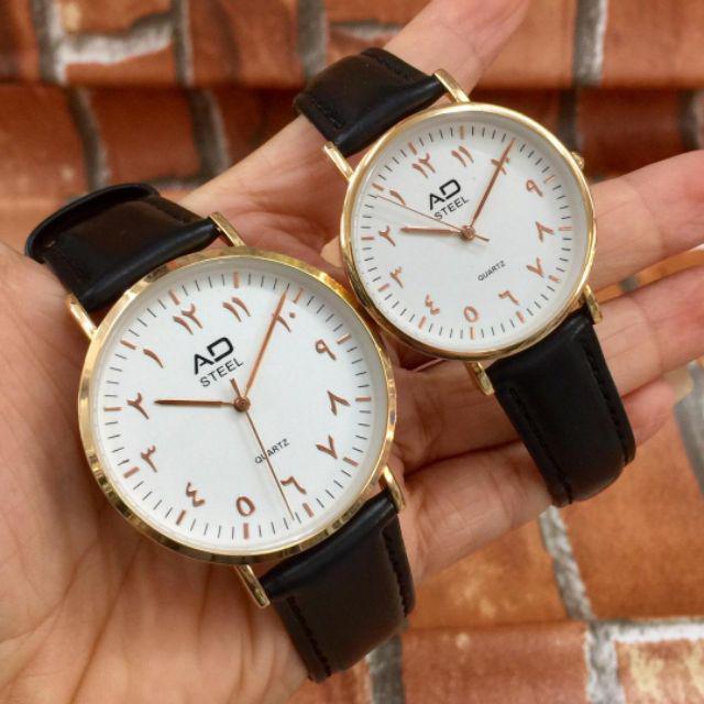 AD STEEL TAWAF WATCH LEATHER (ANTI CLOCKWISED) | Shopee Malaysia