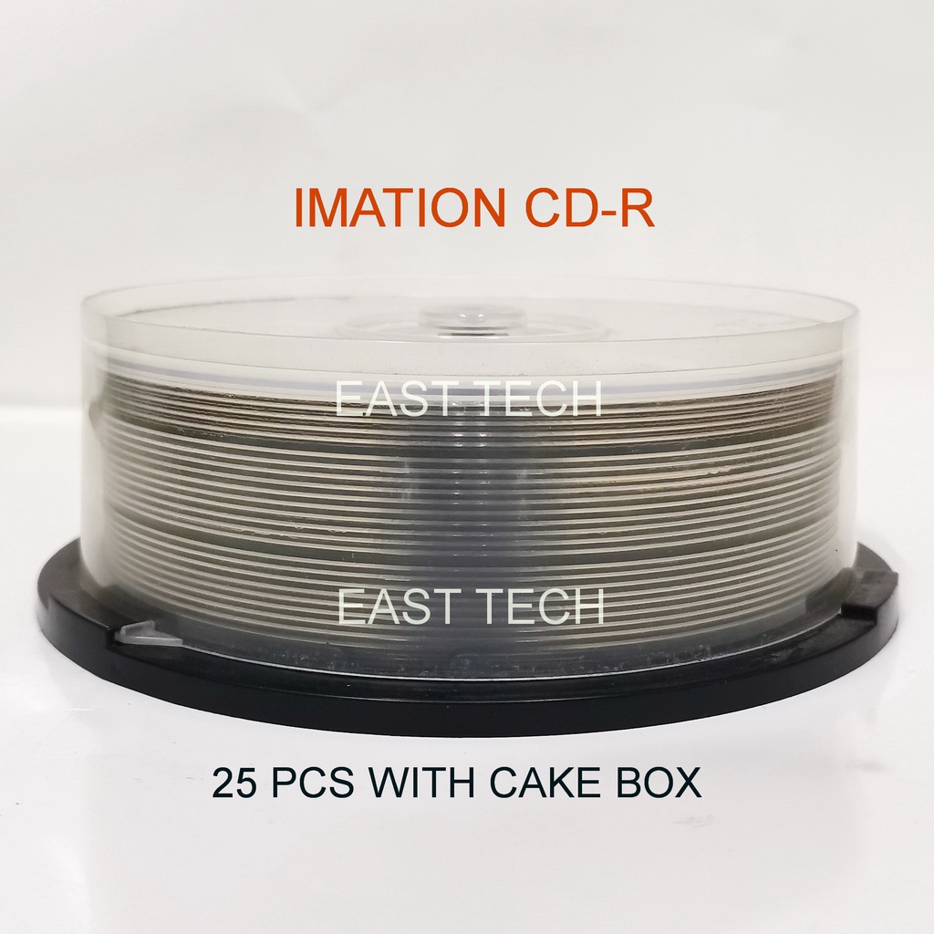 IMATION BLANK CD CD-R / CDR DISC (10, 25, 50 PCS) 700MB 80MIN 52X | Shopee Malaysia