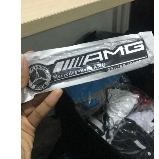 Mercedes car sports logo modified labeling metal nameplate AMG ...