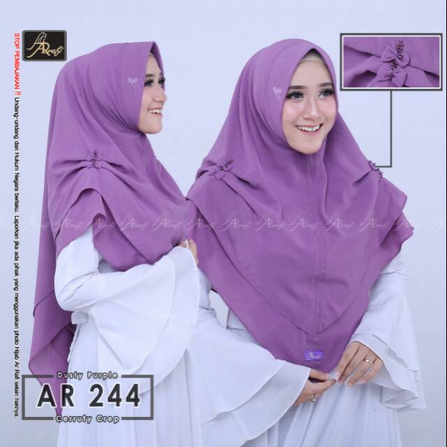 Rhie RHIE ARRAFI AR 244 ORI HIJAB AR RAFI | Shopee Malaysia