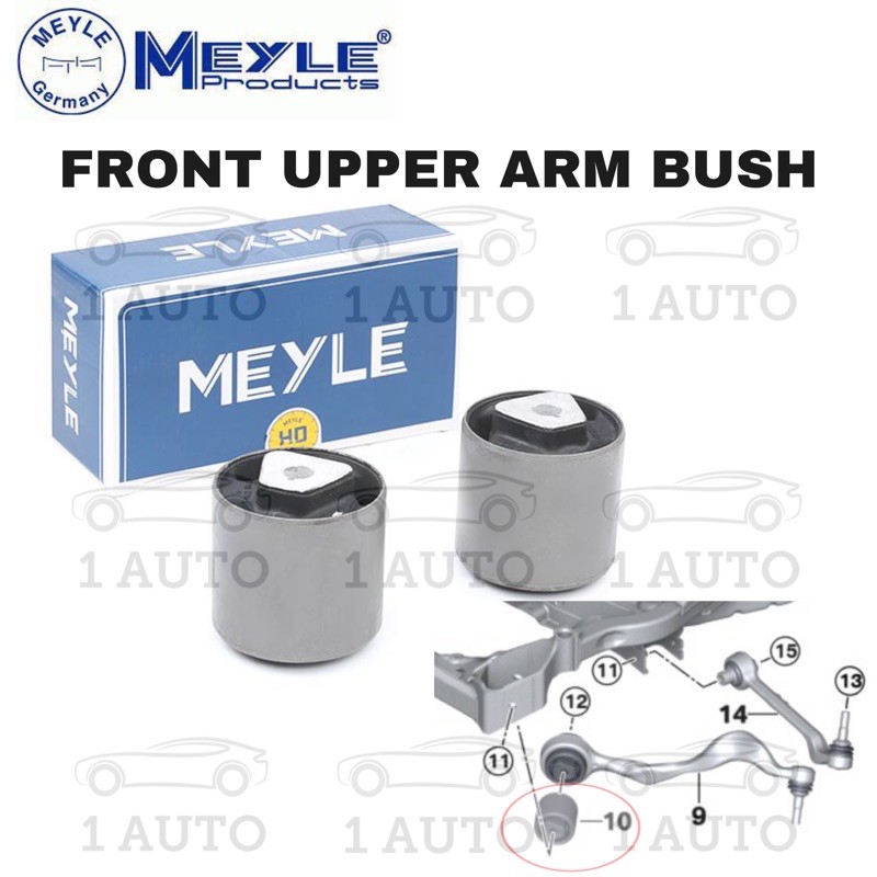 MEYLE GERMANY FRONT UPPER ARM BUSH (2pcs) BMW E90 E92 E93 E87 E89 Z4 ...