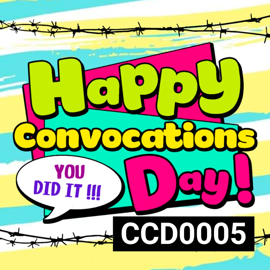 2024🎉 Convocation Day Card 🎓 | Waterproof Kalis Air | Congratulation ...