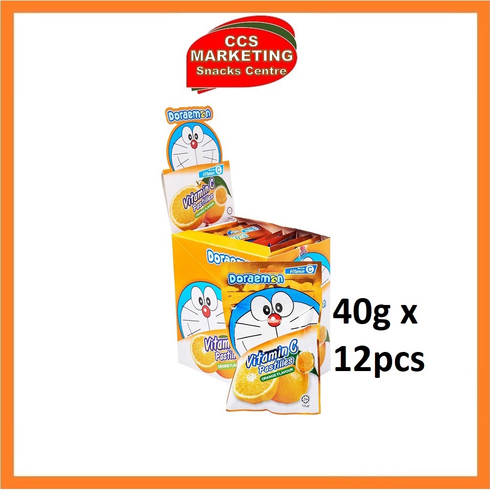CCS Doraemon Vitamin C Pastiles ( 40g x 12pcs ) | Shopee Malaysia