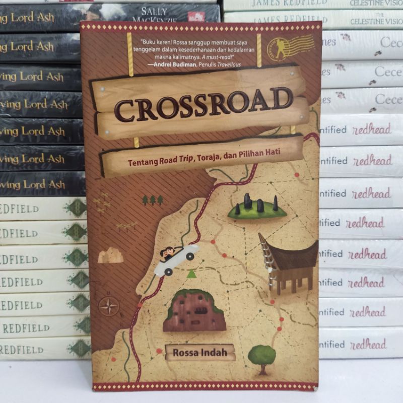 Book - Crossroad Book About Road Trip Toraja And Heart Options | Shopee ...