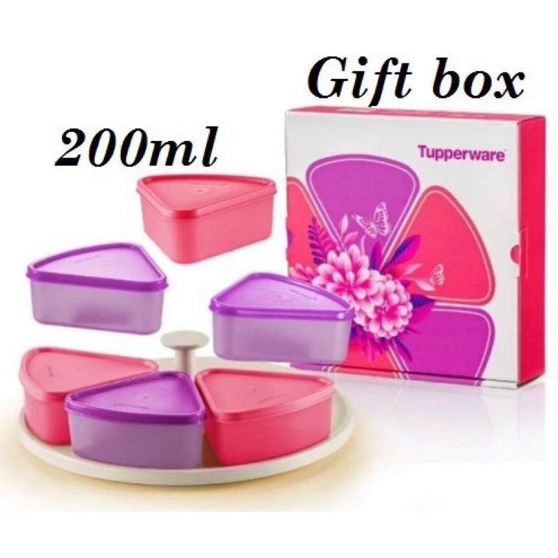Tupperware Raya Modular Carousel Container Purple Royale Shopee Malaysia
