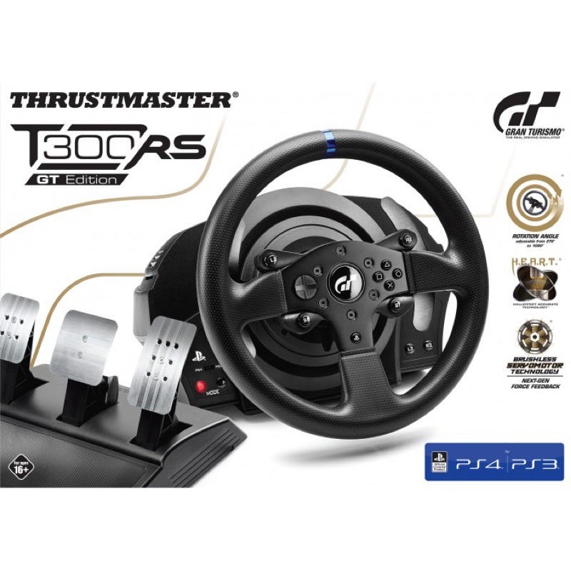 THRUSTMASTER T300RS GT EDITION PS4 PS5 PC RACING WHEEL OFFICIAL ...