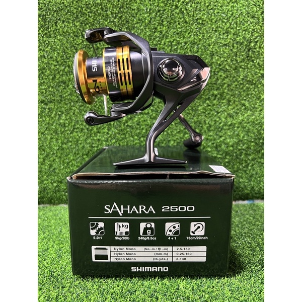 Shimano Sahara FJ Spinning Fishing Reel 2022 | 500 1000 2500 C3000 C3000HG 4000 4000XG C5000XG ...