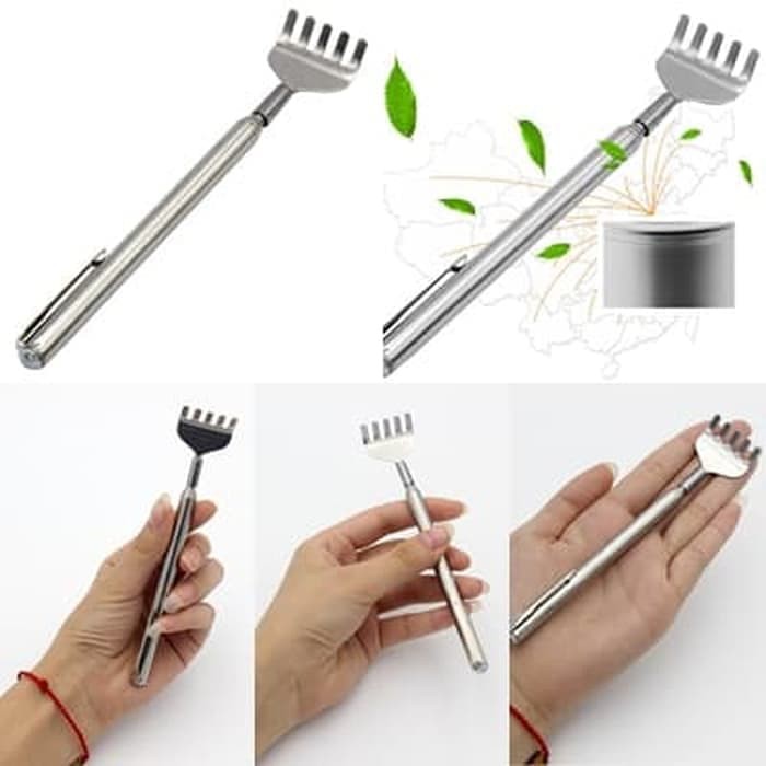 STAINLESS BACK SCRATCHING TOOL PRACTICAL MINI BODY SCRATCHING STICK ...