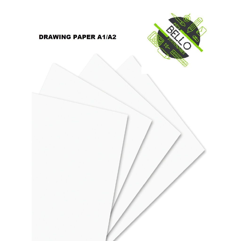 Drawing Paper(Cartridge Paper) A1 / A2 (110 / 135 / 165 / 200 gsm ...