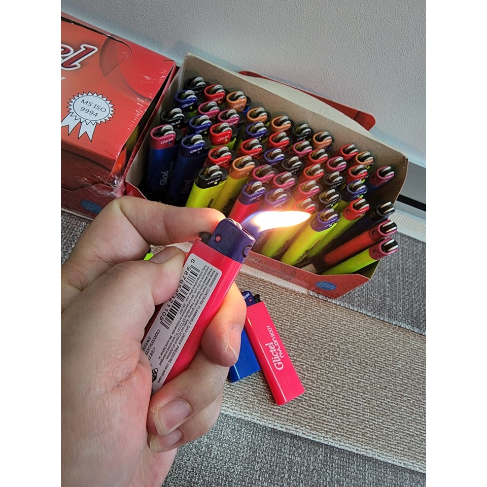 Glictel Lighter / 防风打火机 🔥Ready Stock🔥 | Shopee Malaysia