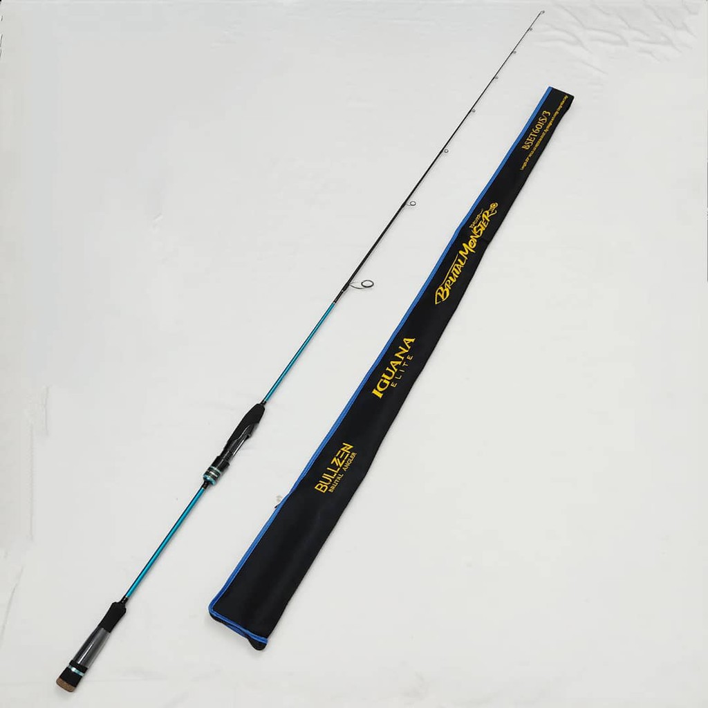 ORIGINAL BULLZEN BRUTAL MONSTER IGUANA ELITE HDCC2 JIGGING/SPINNING ROD ...