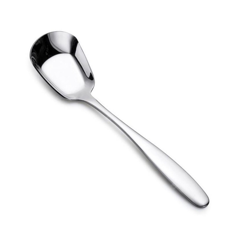 Polishing Stainless Steel Creative Spoon Square-shape Flat Special ...