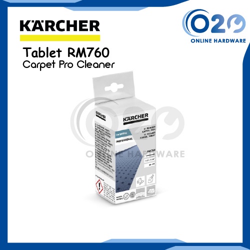 KARCHER CarpetPro Cleaner iCapsol Tablet RM760 Carpet Cleaner Spray ...
