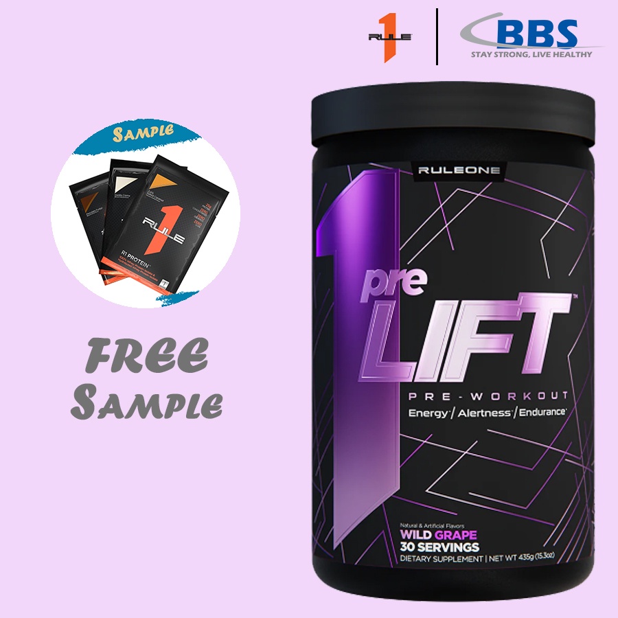 R1 Pre Lift (30 Servings) - Pre Workout, Upgrade, Energy Booster ...