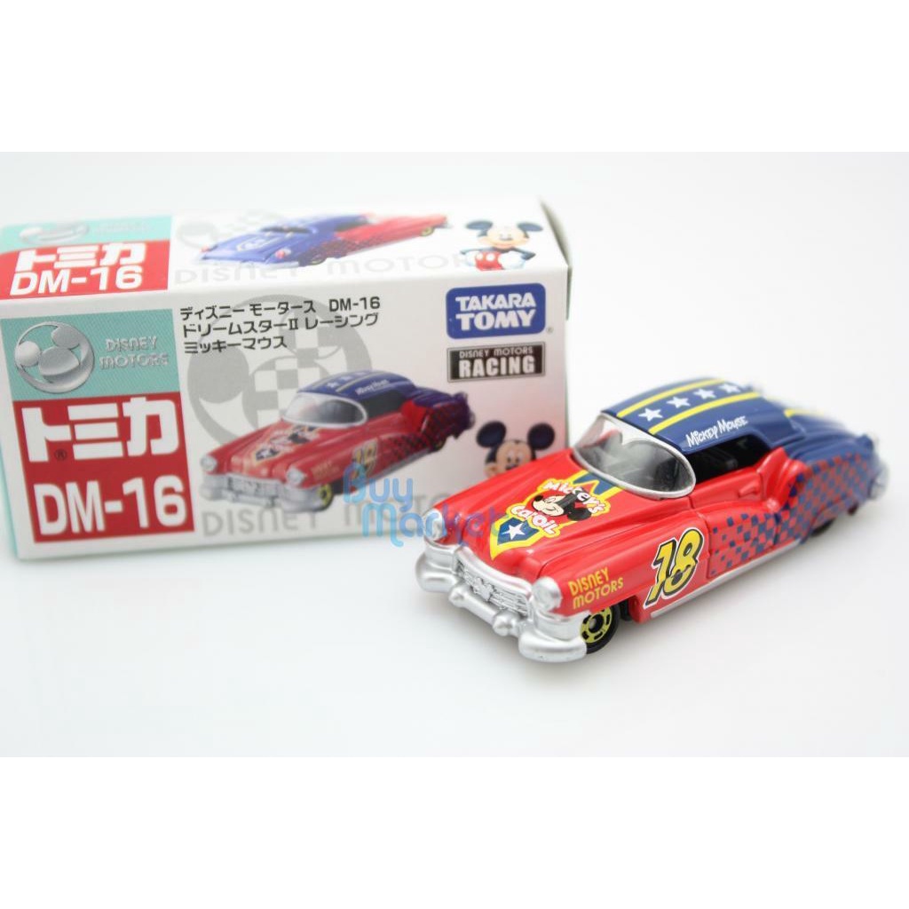 Tomica Takara Tomy Disney Motors DM-16 Dreamstar II Racing Mickey Mouse ...