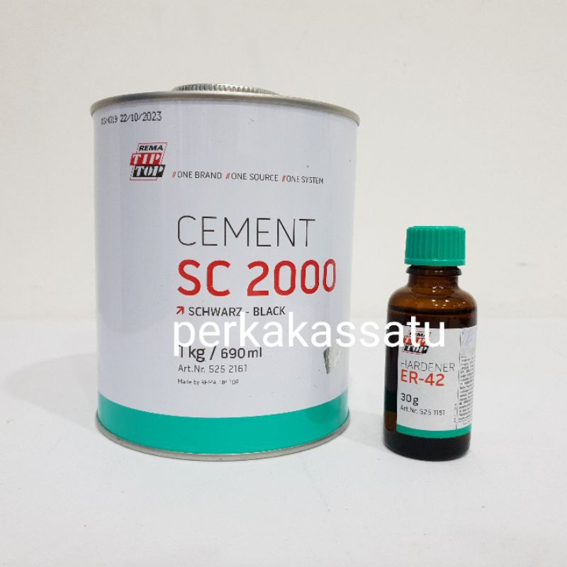 Rema Tip Top Cement Glue Sc2000 Sc 2000 Hardener Er42 Er-42 | Shopee ...