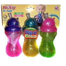 Nuby - Flip It With Strap 18m+ 420ml | Shopee Malaysia