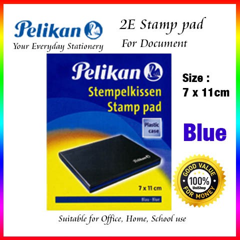 PELIKAN 2E 7X11cm STAMP PAD x 2pcs | Shopee Malaysia