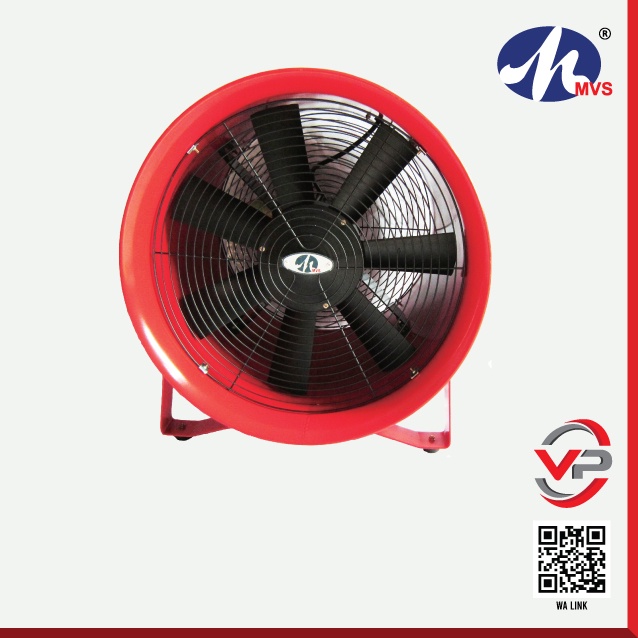 MVS PORTABLE VENTILATOR FAN WITH STAND / INDUSTRIAL SKY DANCER BLOWER 8 ...