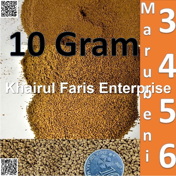 10 Gram Marubeni Makanan Ikan Laga Goldfish Jepun Japan Fish Pellet ...