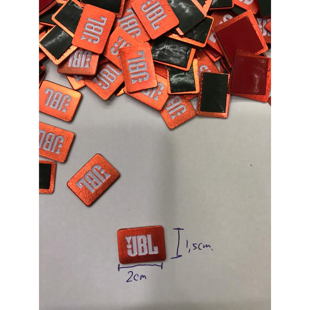 Logo sticker And Iron logo JBL original logo | Shopee Malaysia