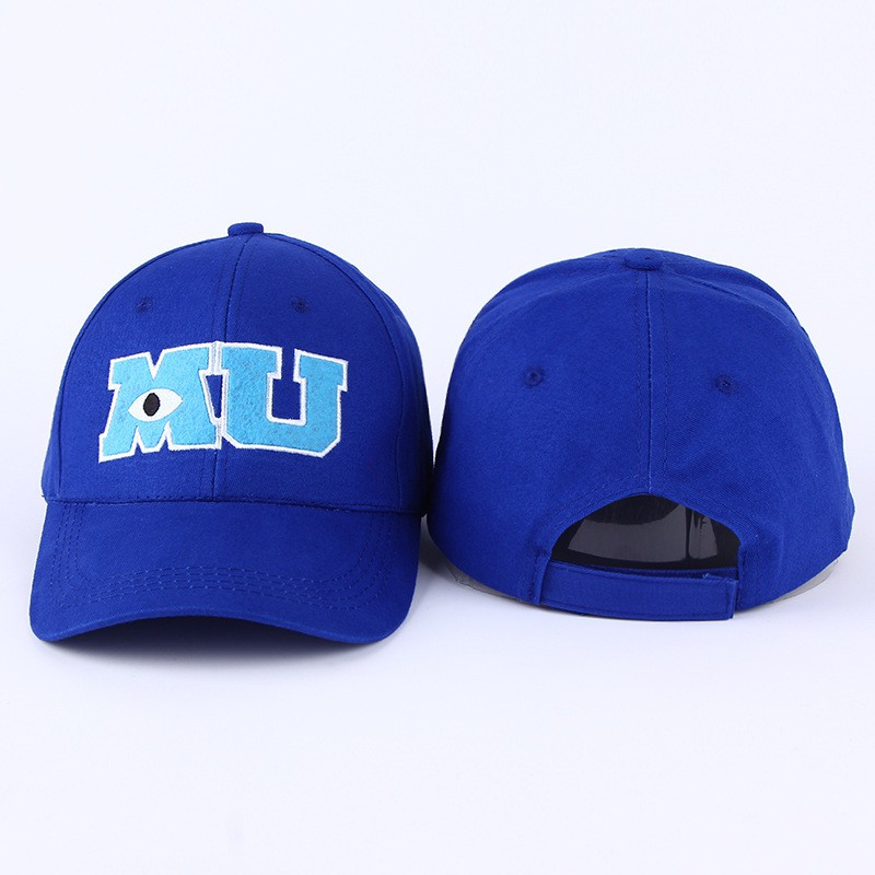 New Suli Mike Monster University Baseball Cap Pixar Movie Blue Hat Hip ...