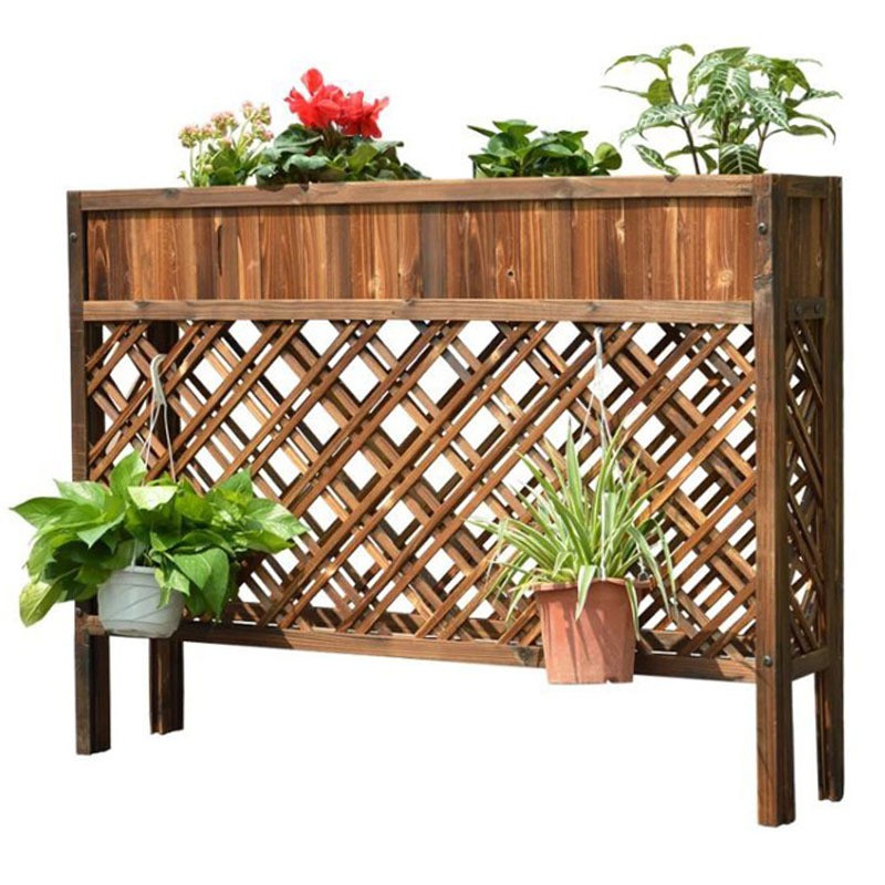 🌱 Plant Flower Stand Fence Standing Wall Pagar Rak Pot Racks Planter ...