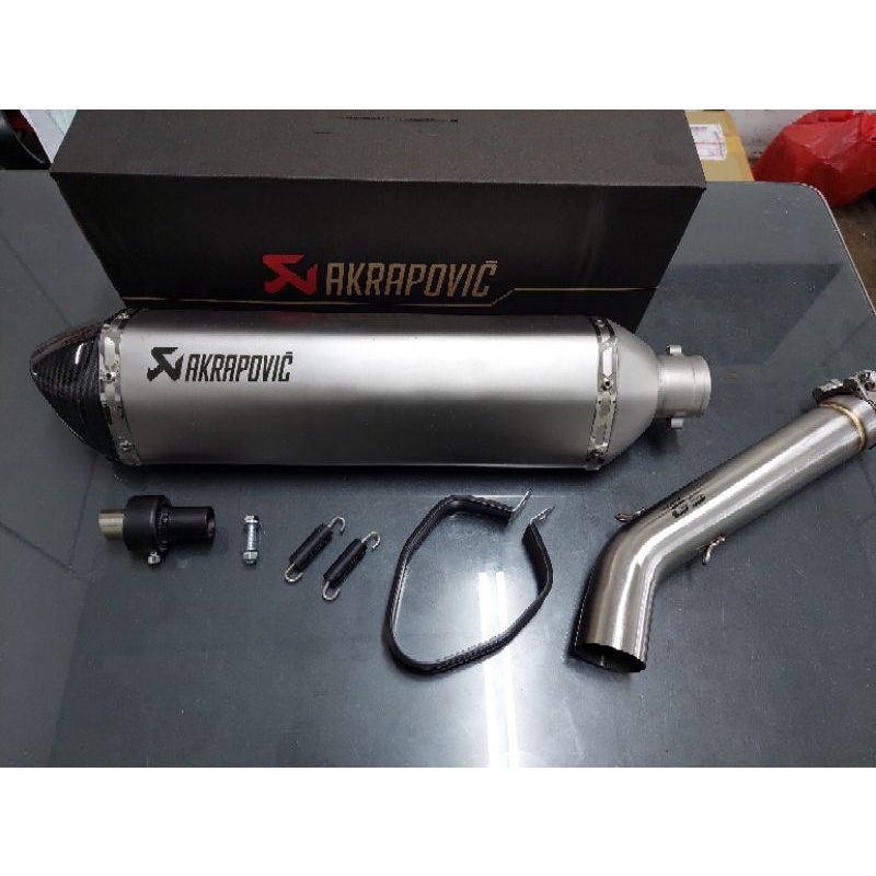 🇲🇾bmw f750gs f850gs (18-23) akrapovic exhaust system plug n play ekzos ...