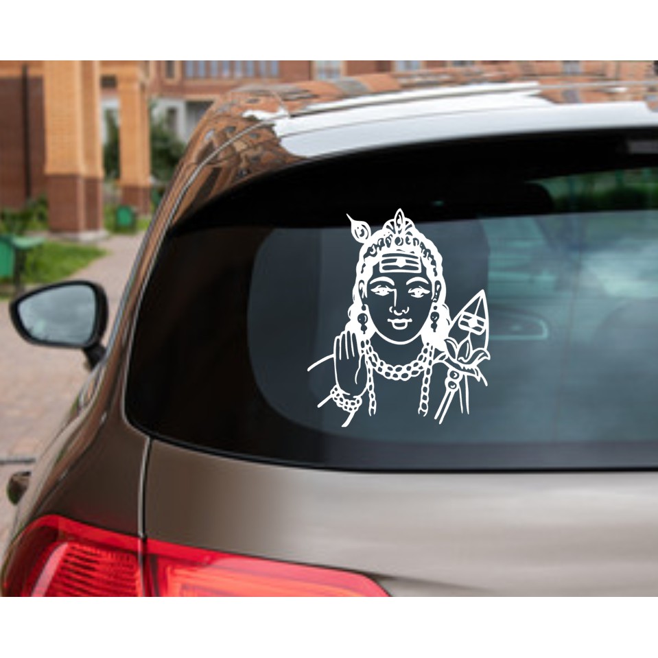 LORD MURUGAN CAR WINDOW STICKER HIGH QUALITY | Shopee Malaysia