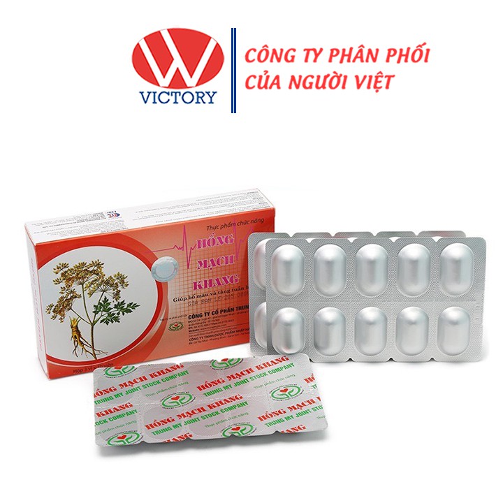 [POINTS] Hong Mach Khang (Box of 30 Tablets) - For People with Low ...